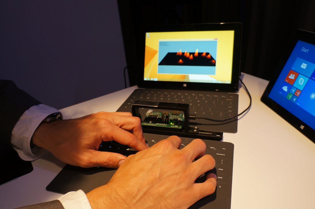 Surface Touch Cover 2: Thinner and Sensitive Under Pressure | Tom's ...