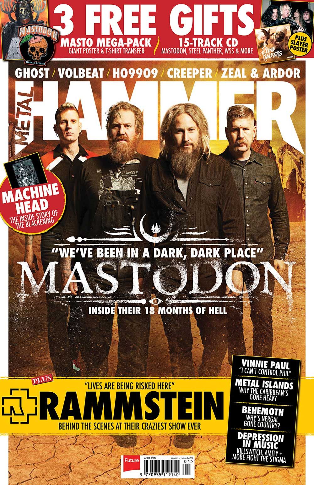 Gallery: Unseen photos from the Mastodon Metal Hammer cover shoot | Louder