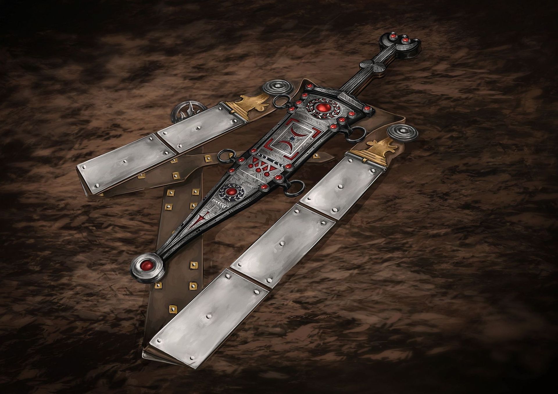 'Rusty lump' turns out to be 2,000-year-old silver dagger used by Roman ...