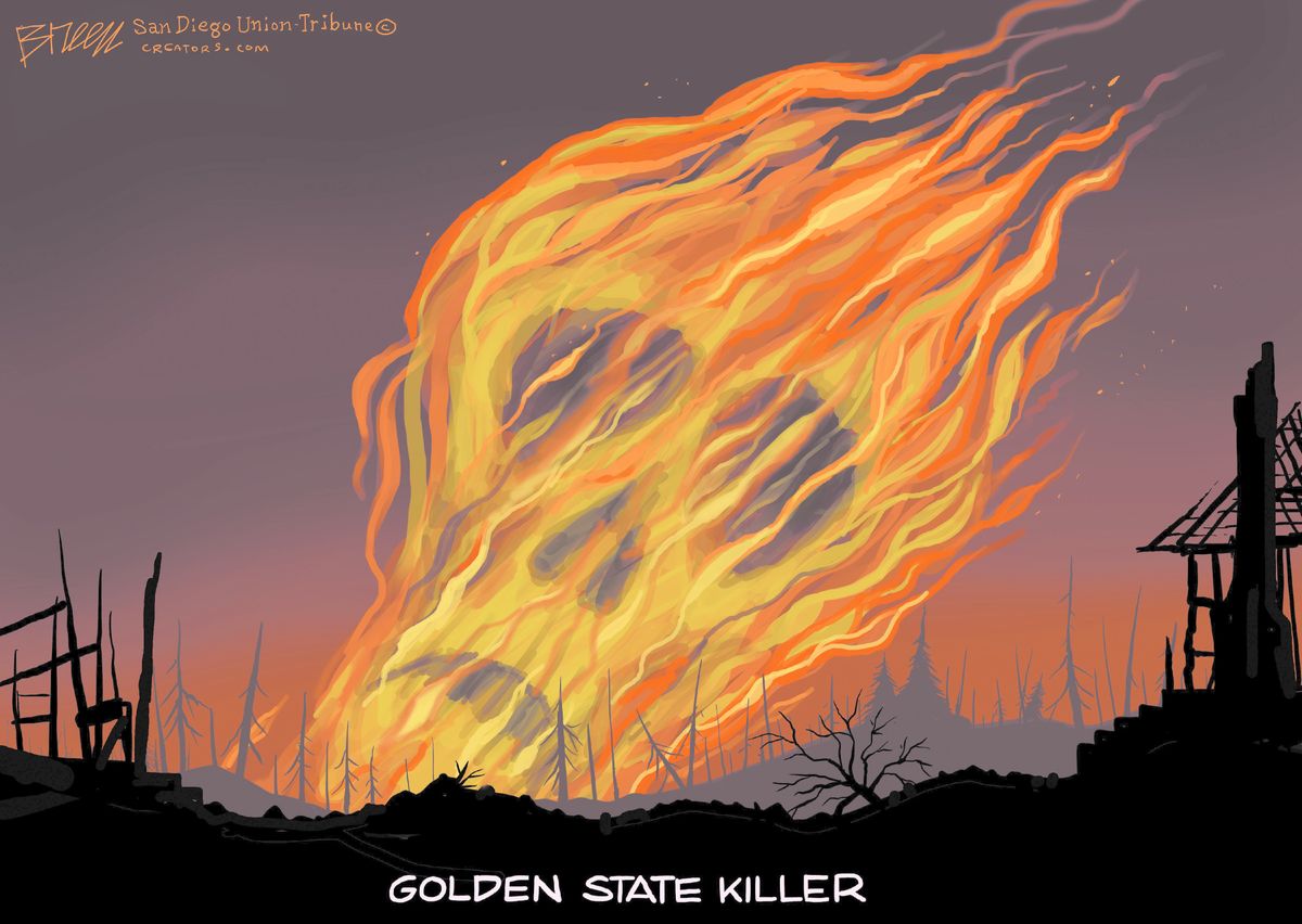 Editorial Cartoon U.S. California wildfires | The Week