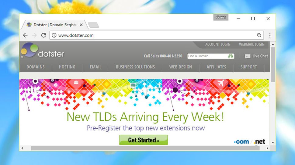 Dotster review | TechRadar