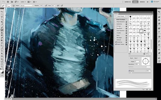 Paint realistic rain using Photoshop Layer Styles | Creative Bloq