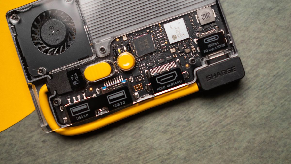 Sharge's Disk Pro external SSD is unlike anything I've used yet ...