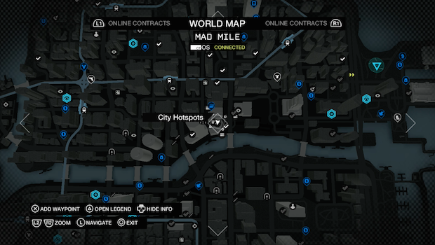 Watch Dogs City Hotspots locations guide: Page 4 - Page 4 | GamesRadar+