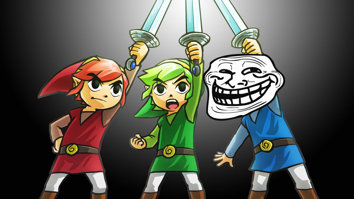 Trolling your friends in Zelda: Tri Force Heroes is hilarious | GamesRadar+