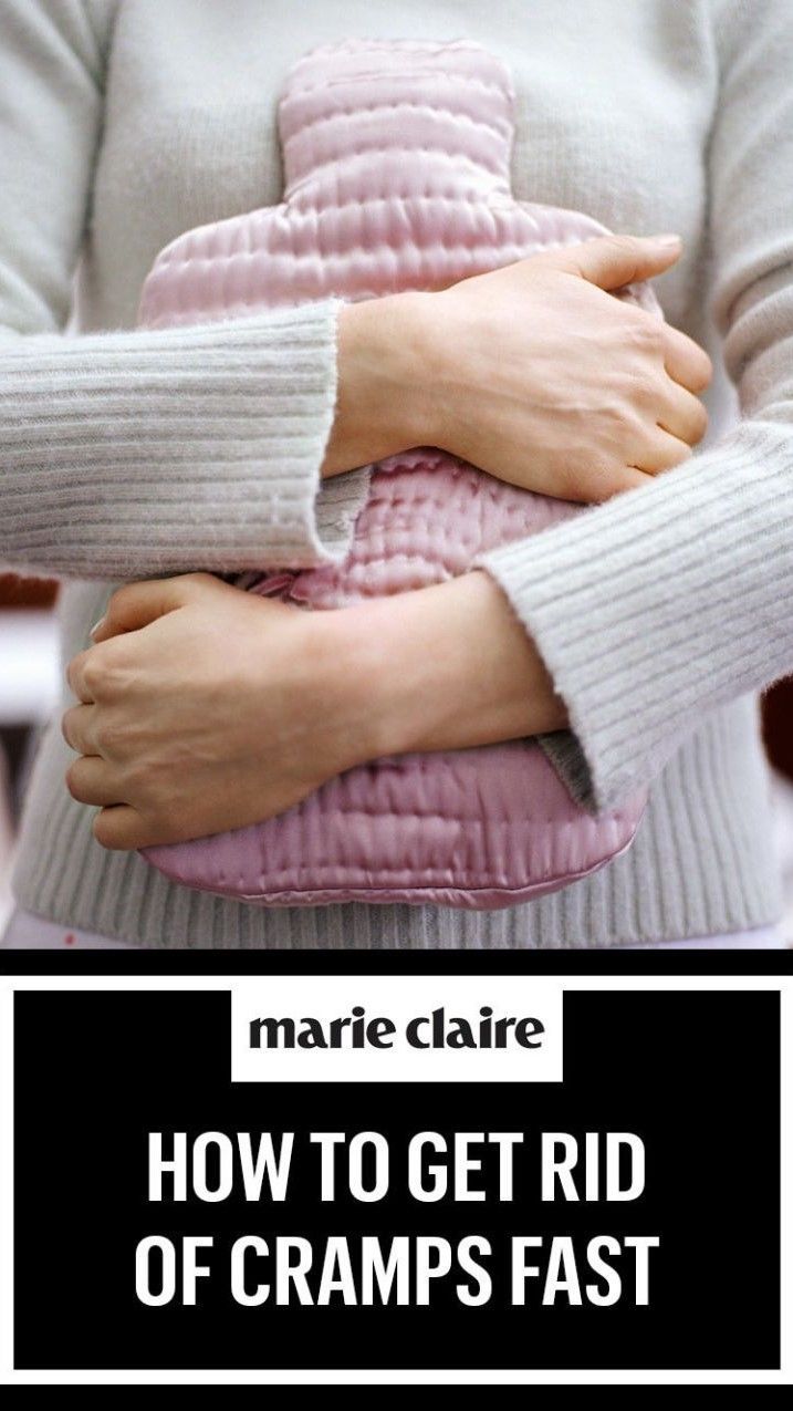 How to Get Rid of Cramps - Menstrual Cramp Relief | Marie Claire