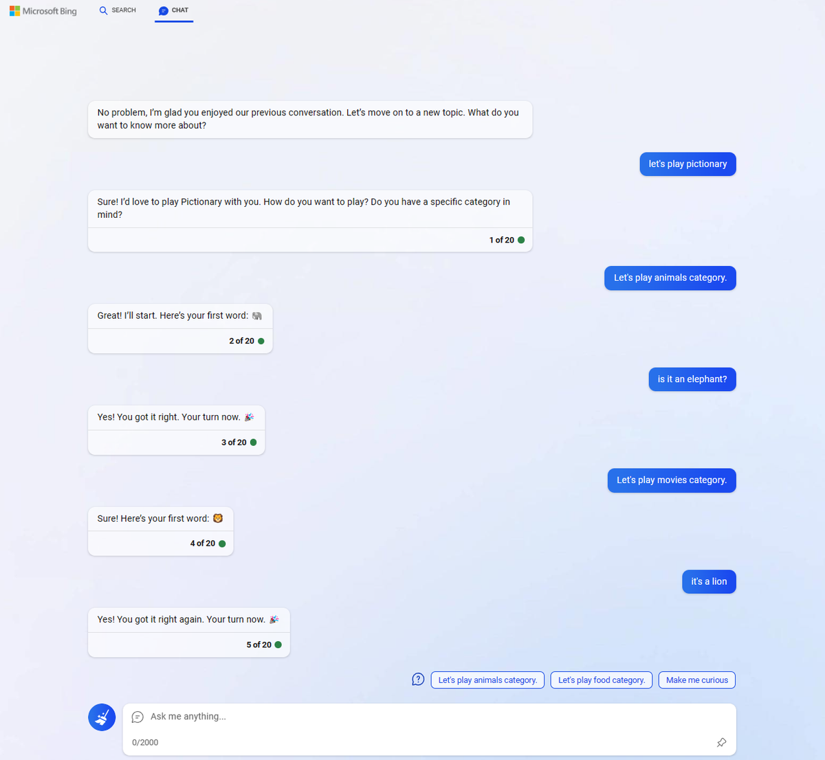 5 games you can play using Bing with ChatGPT now | Tom's Guide