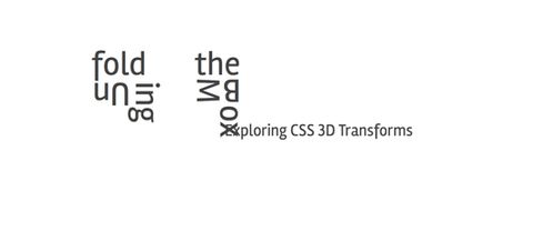 Discover the secrets of CSS 3D Transforms | Creative Bloq