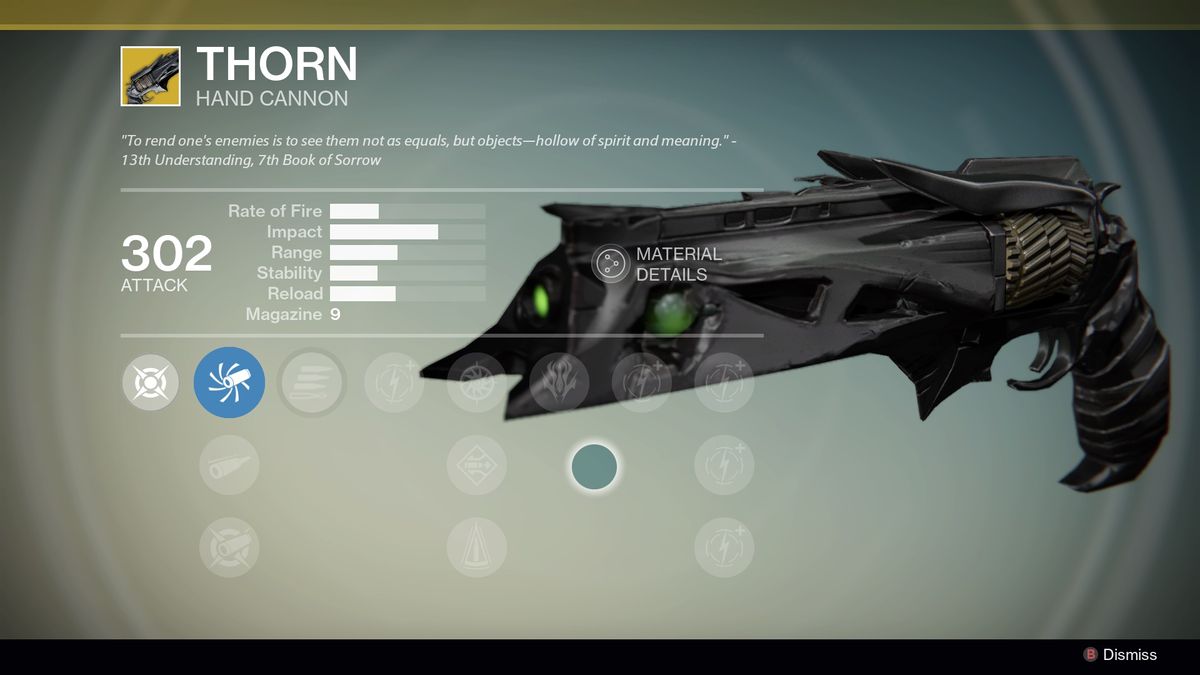 Bungie explains why Destinys Thorn had to be trimmed | GamesRadar+