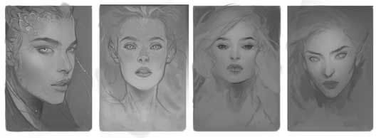 How to paint a female face | Creative Bloq