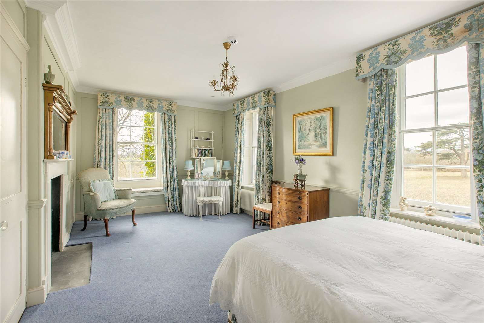 A gorgeous country home with grace, space and an original medieval moat ...
