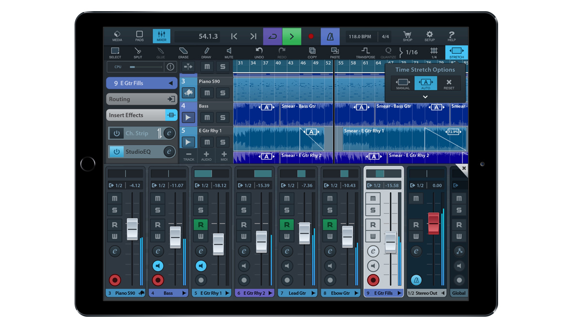 Steinberg's Cubasis 2 iPad DAW adds timestretching, pitchshifting and ...