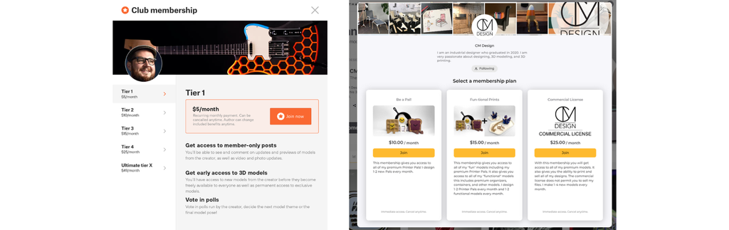 Thangs.com and Printables.com Announce 3D Model Subscription Services ...