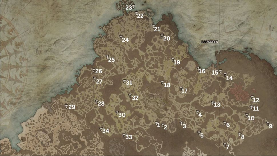 Diablo 4: All Altar of Lilith locations, statue maps, and fastest ...