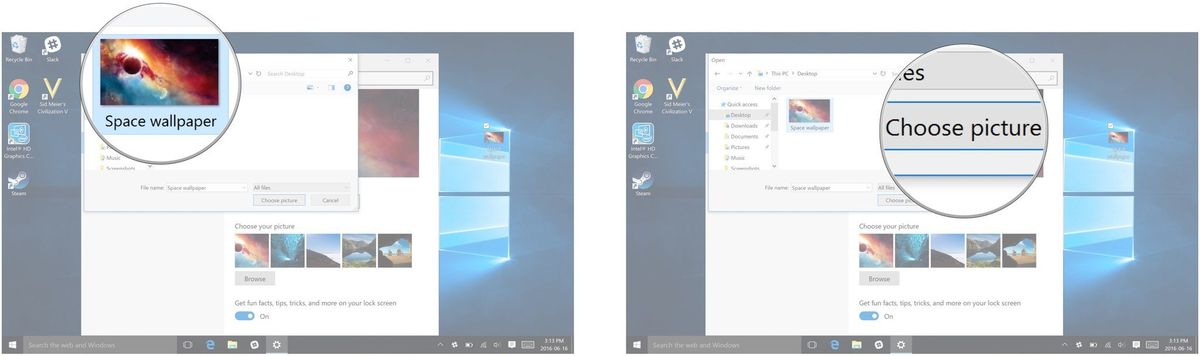 How to change the background on your lock screen on Windows 10 ...