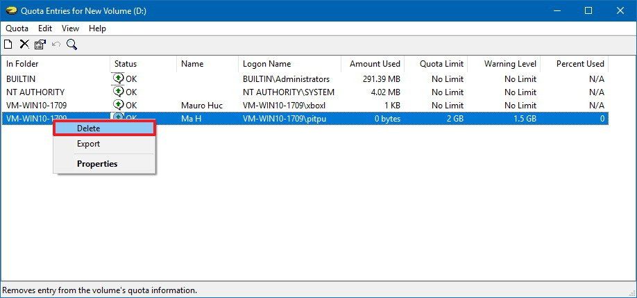 How to use Windows 10 disk Quota to limit user storage | Windows Central
