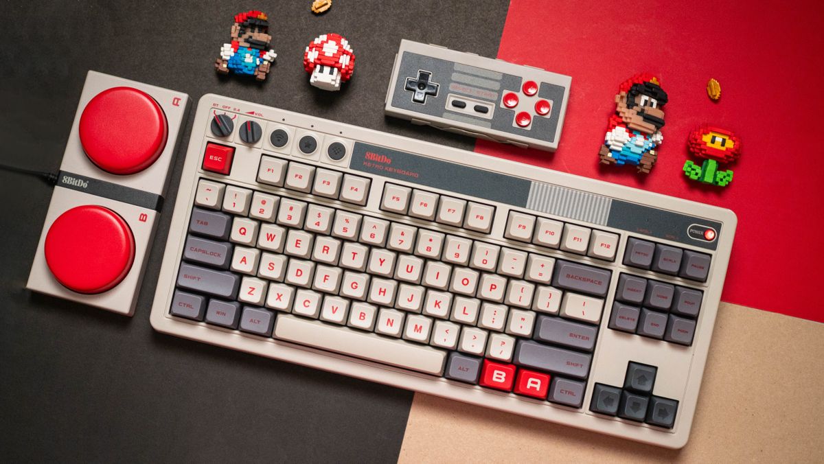 8BitDo's mechanical keyboard is a wonderful homage to retro gaming ...