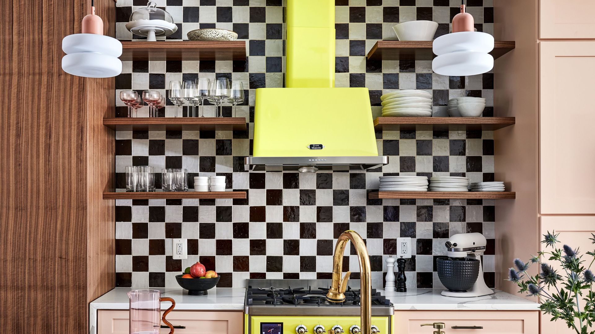 Checkerboard Kitchen Tiles That Are Making a Statement | Livingetc
