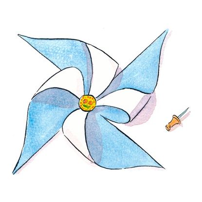 How to make a paper windmill | Ideal Home