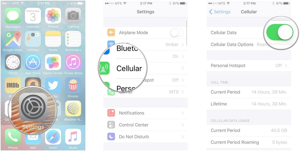 How to turn off cellular data and track your usage on your iPhone and ...