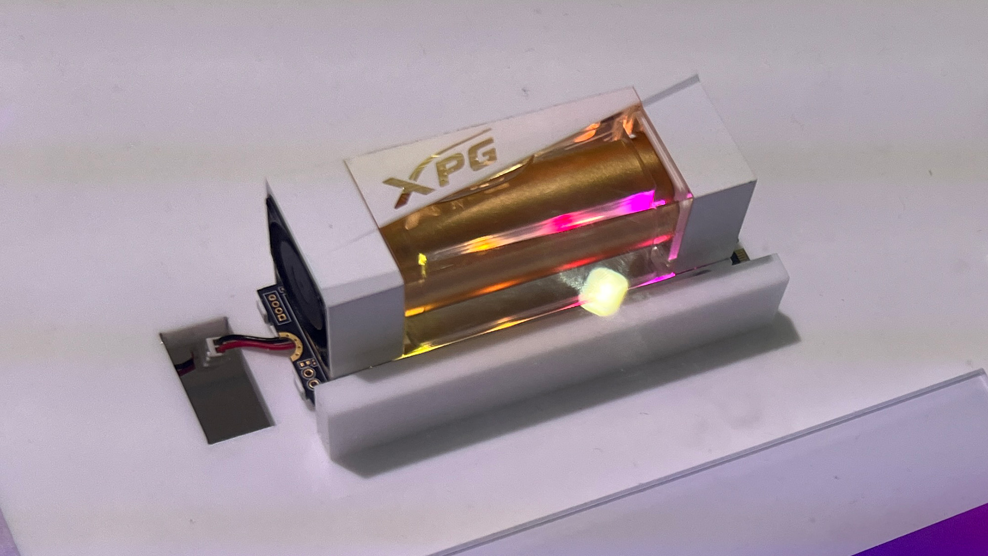 This Water cooled SSD From XPG Is One Of The Coolest Things I ve Seen