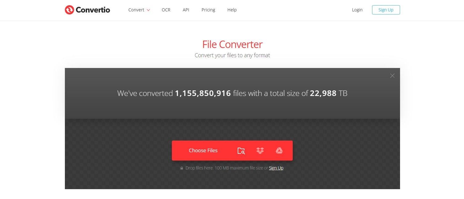 Convertio file converter review | TechRadar