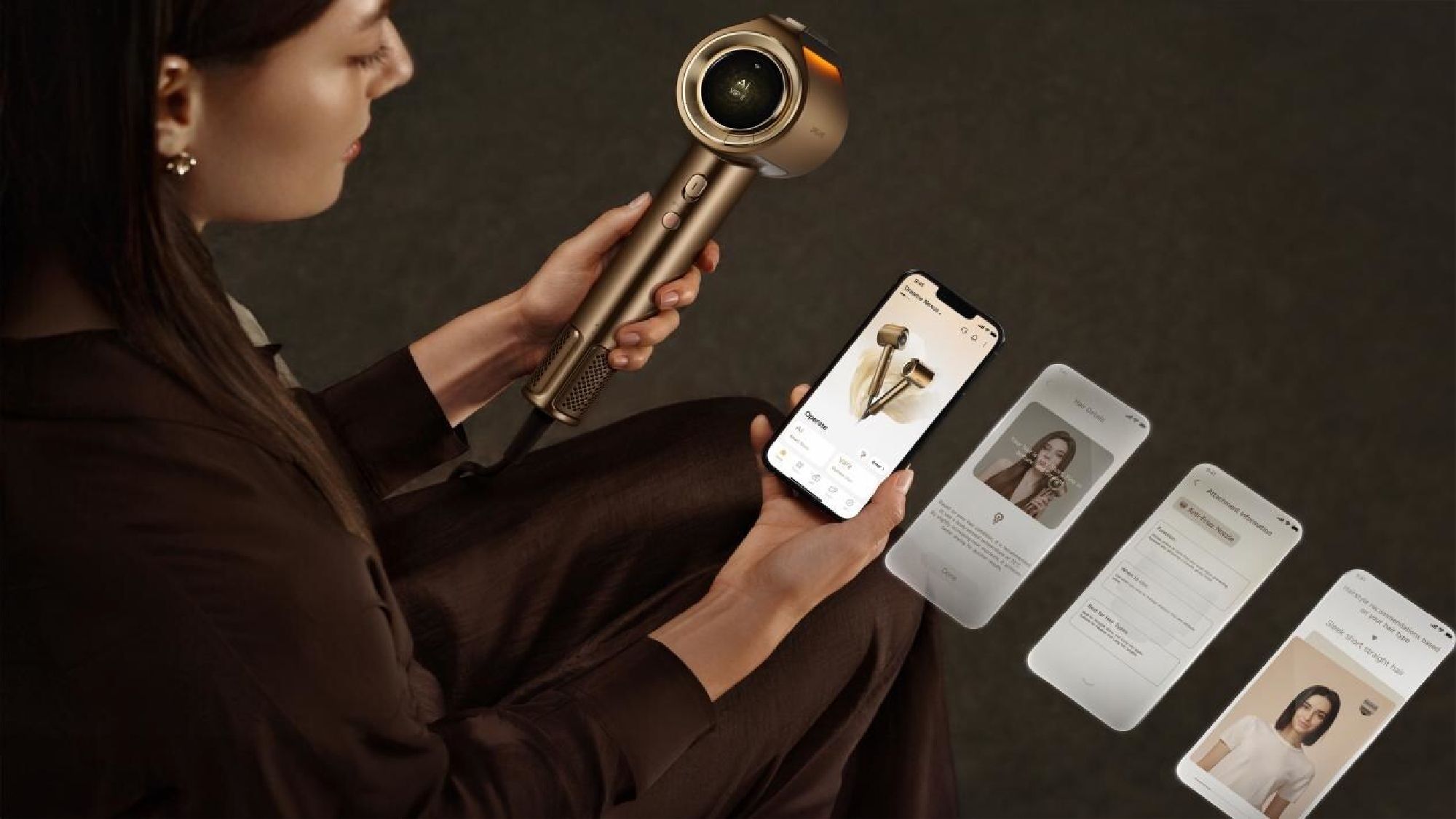 This futuristic hair dryer could put Dyson on notice with robotic arms that protect your hair ...