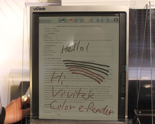 Vivitek Shows Off 8.2-inch eReader, 13-inch Tablet: First With QR-LPD ...