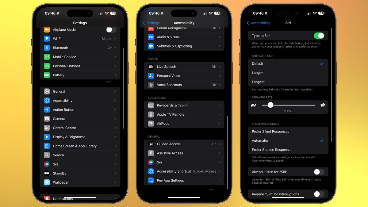 iOS 18 and Apple Intelligence let you type to Siri, but did you know ...