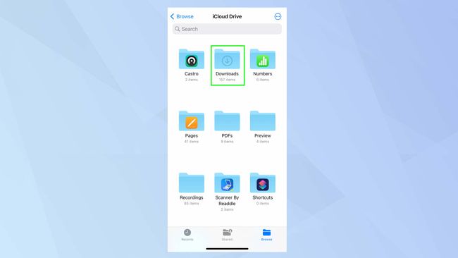 How to find your downloads folder on iPhone | Tom's Guide