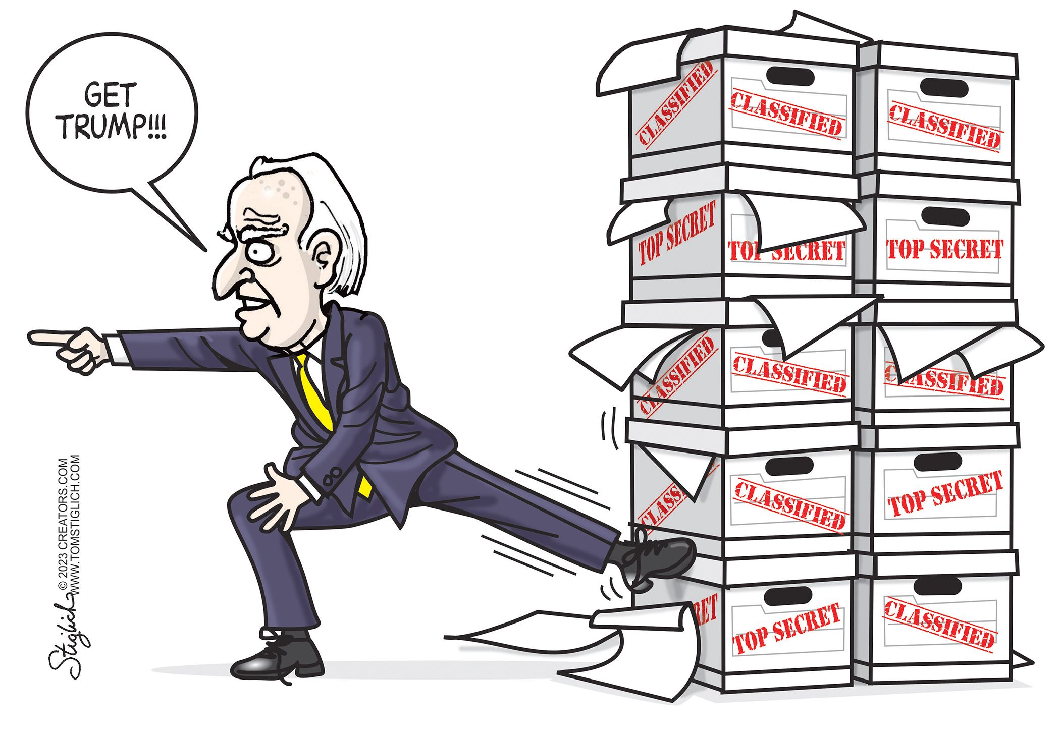 5 top secret cartoons about classified documents | The Week