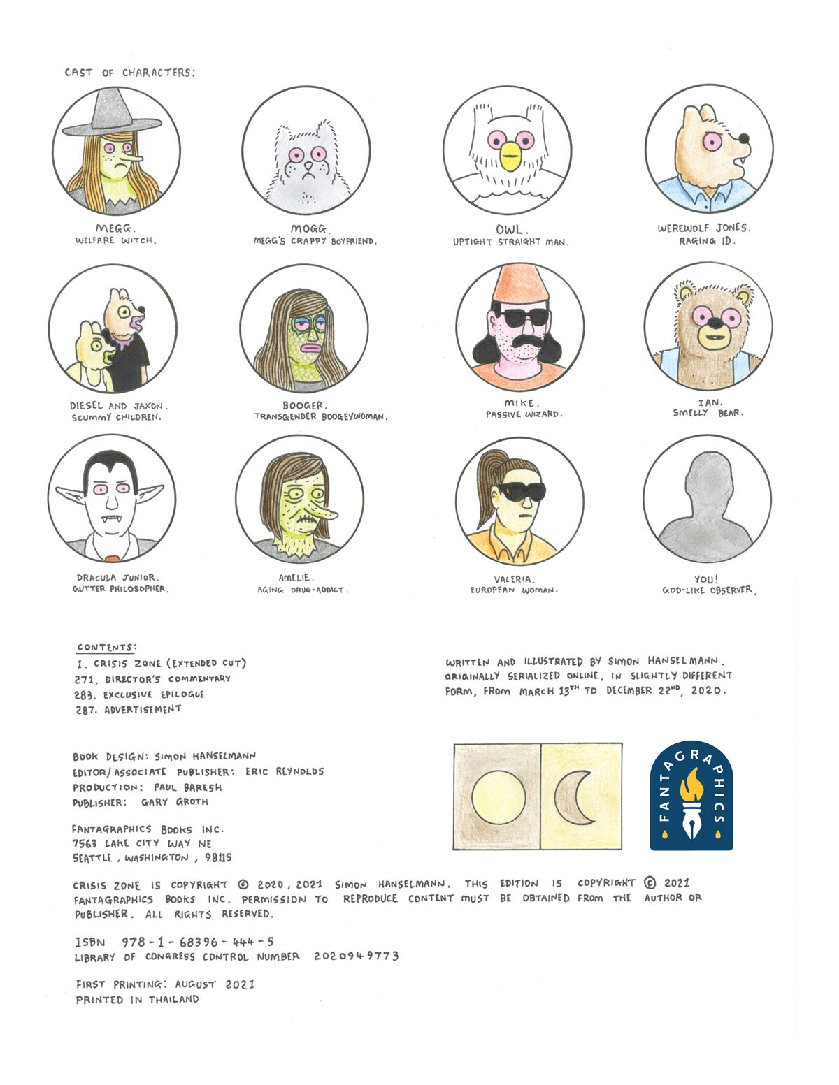 Crisis Zone explores pandemic life through hit characters Megg, Mogg ...