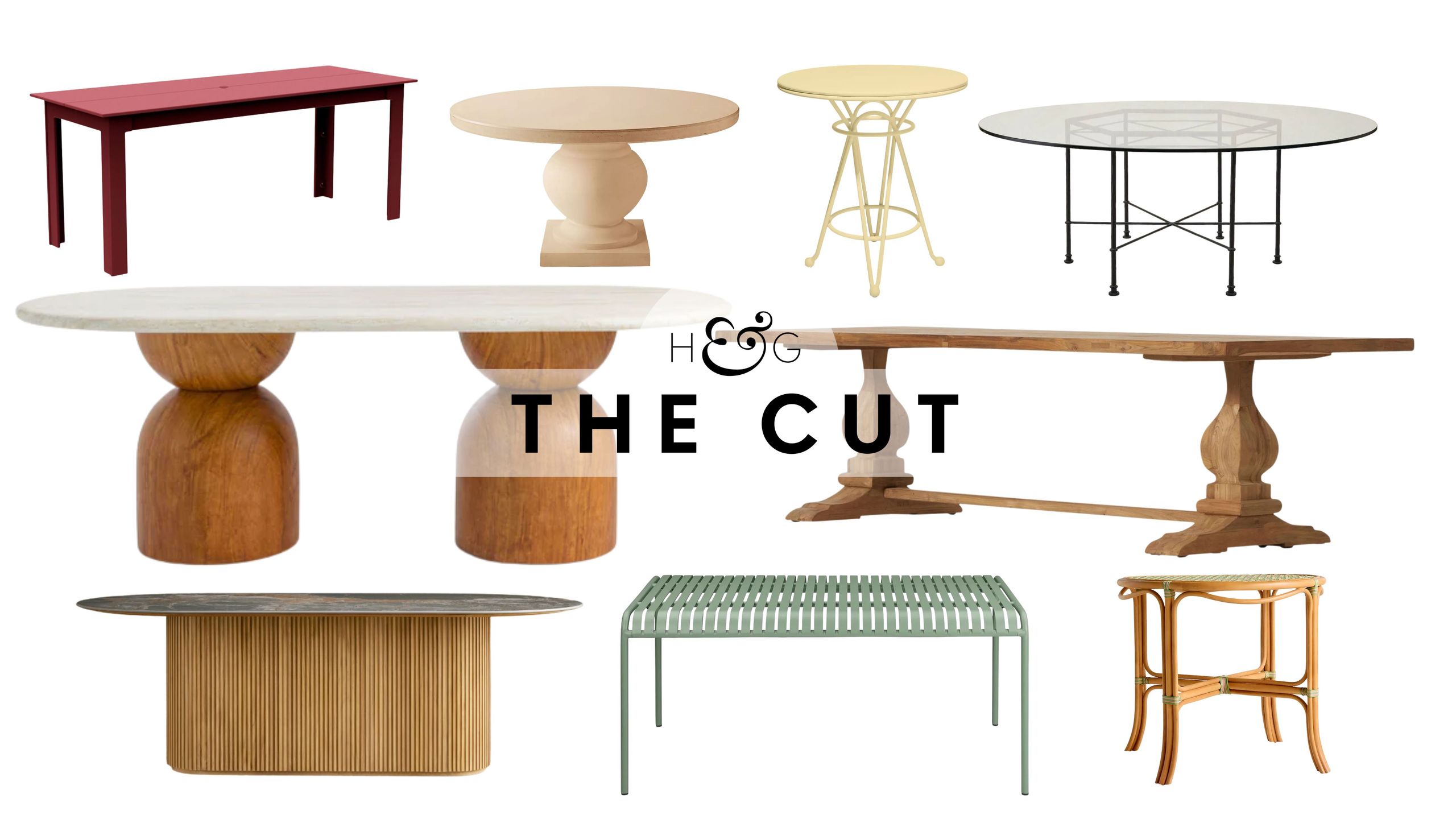 24 Stylish Outdoor Dining Tables for Every Backyard Size | Homes and ...