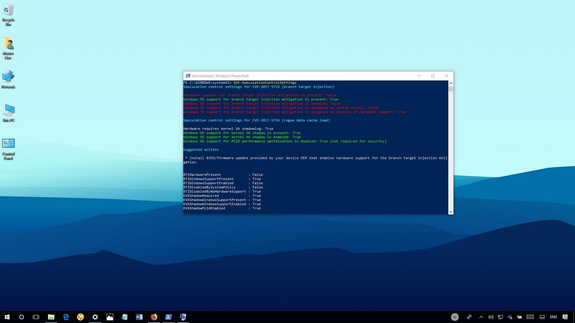 How to check if your PC is protected from the Meltdown and Spectre ...