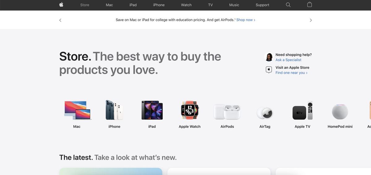 Apple launches redesigned online store with dedicated Store tab | iMore