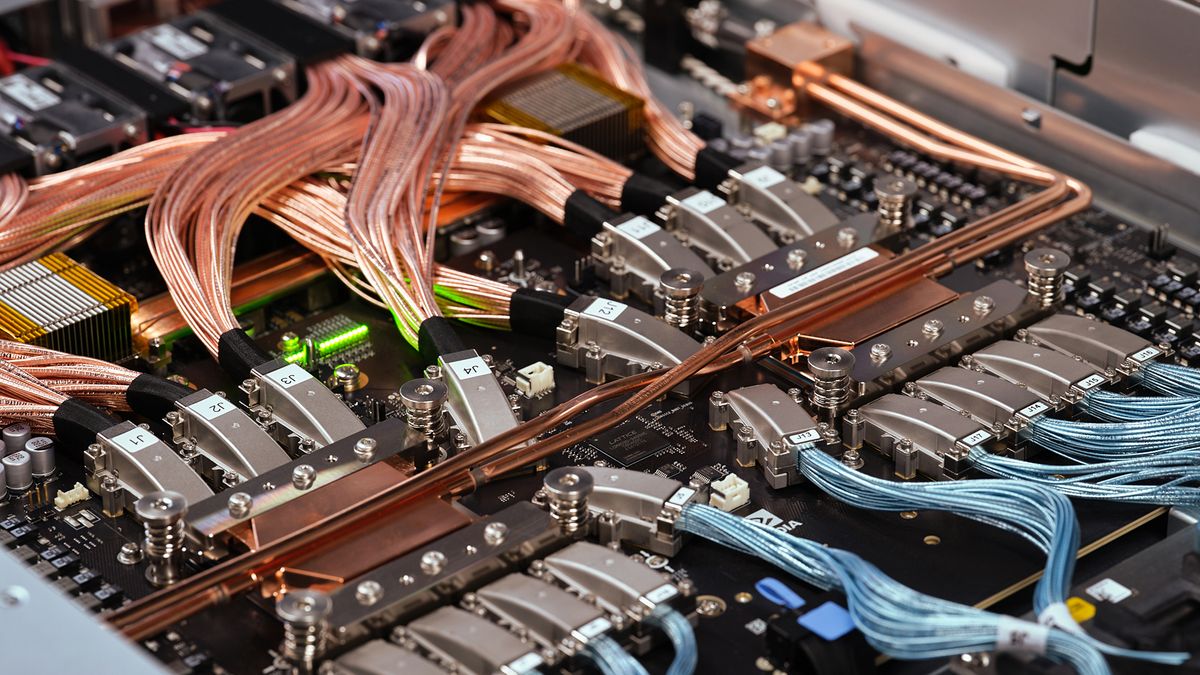 Nvidia shows off Blackwell server installations in progress — AI and ...