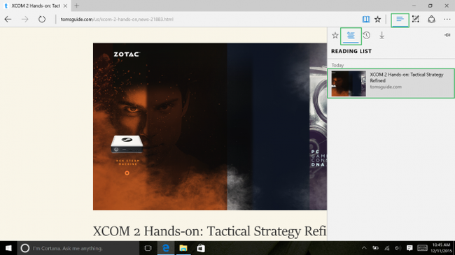 How to Add a Page to the Reading List in Microsoft Edge | Laptop Mag
