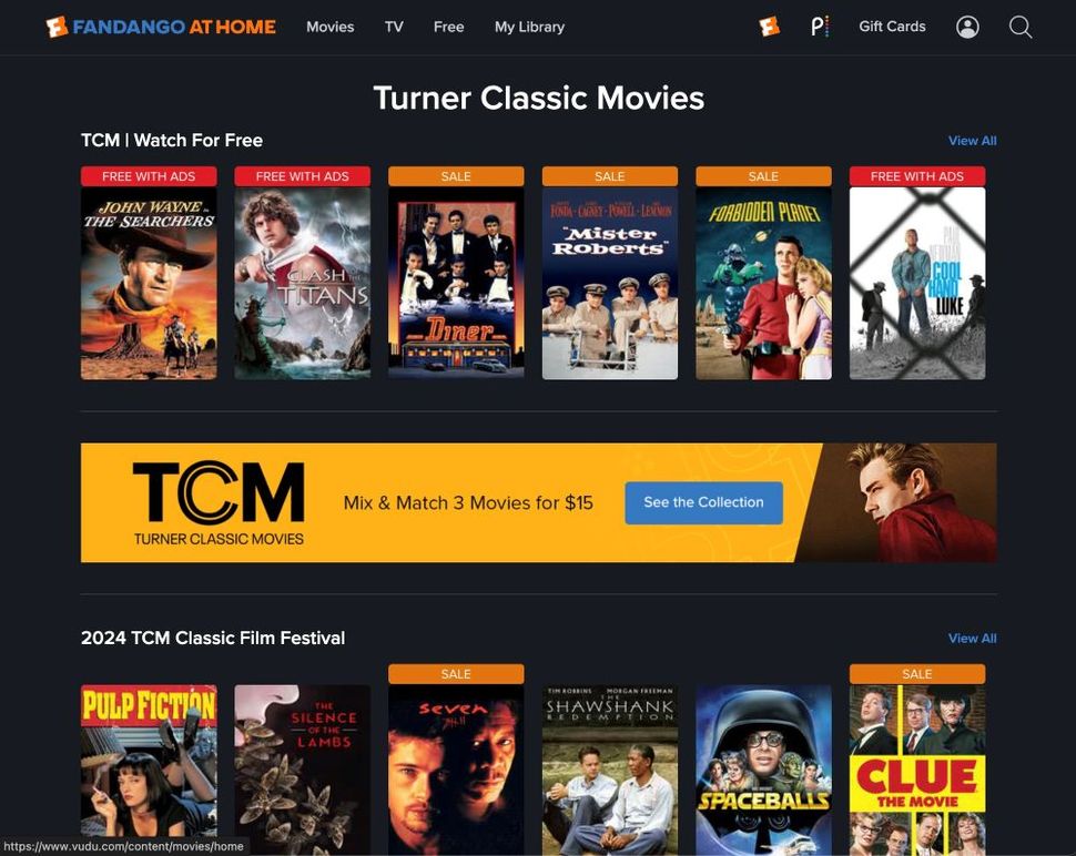 Fandango, TCM partner to stream classic movies for free | What to Watch