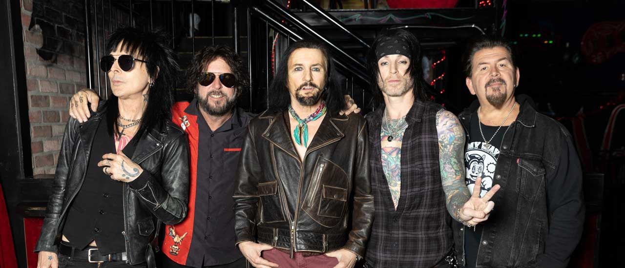 "Classic late-period sleaze rock, all chugging guitar and tomcat howl ...