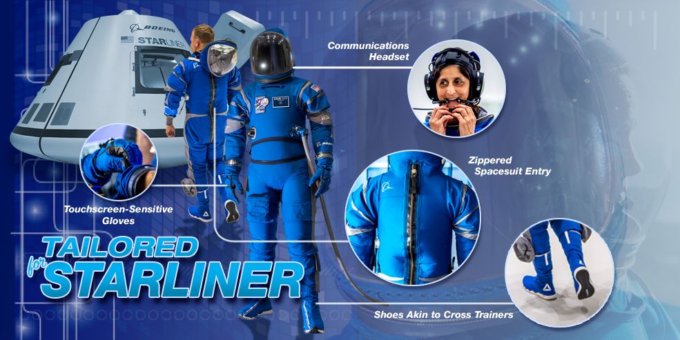 Boeing Unveils New Spacesuits for Starliner Astronaut Taxi (Photos) | Space Boeing Unveils New Spacesuits for Starliner Astronaut Taxi (Photos) | Space
