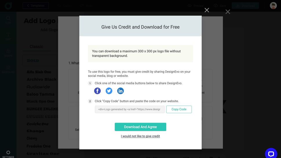 DesignEvo Logo Maker review | TechRadar