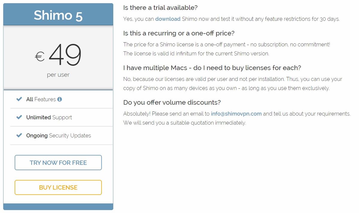 Shimo VPN | TechRadar