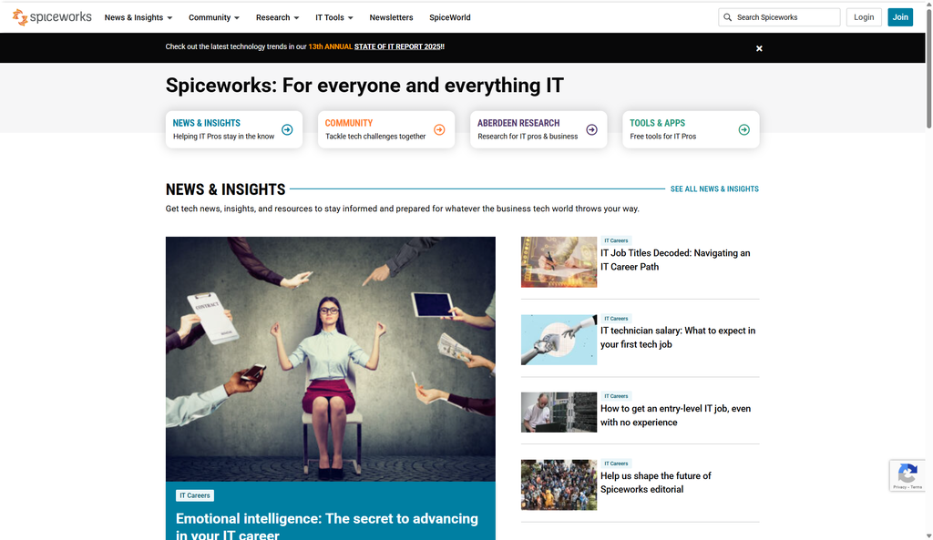 I tested Spiceworks and found it offers great functionality for a free ...