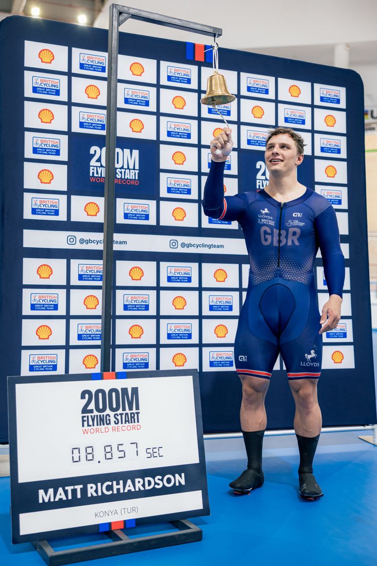 Fastest man in the world: How Matthew Richardson broke track cycling's ...