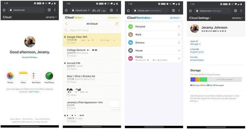 How to access your iCloud data on your Android phone | Android Central
