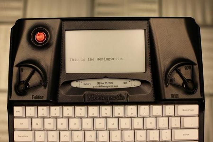 This Kickstarter project combines the nostalgia of typewriters with ...