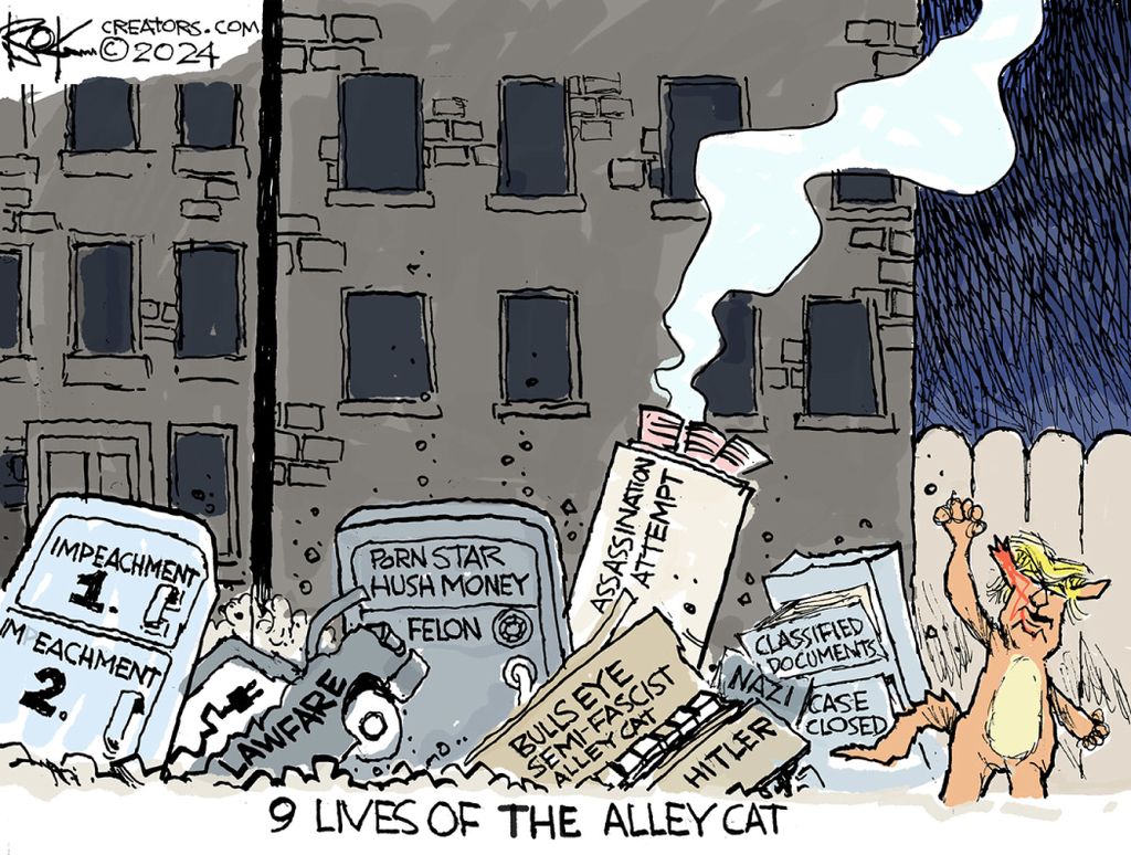 5 close shave cartoons about the Trump assassination attempt | The Week