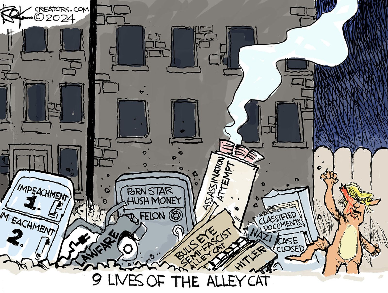 5 close shave cartoons about the Trump assassination attempt | The Week