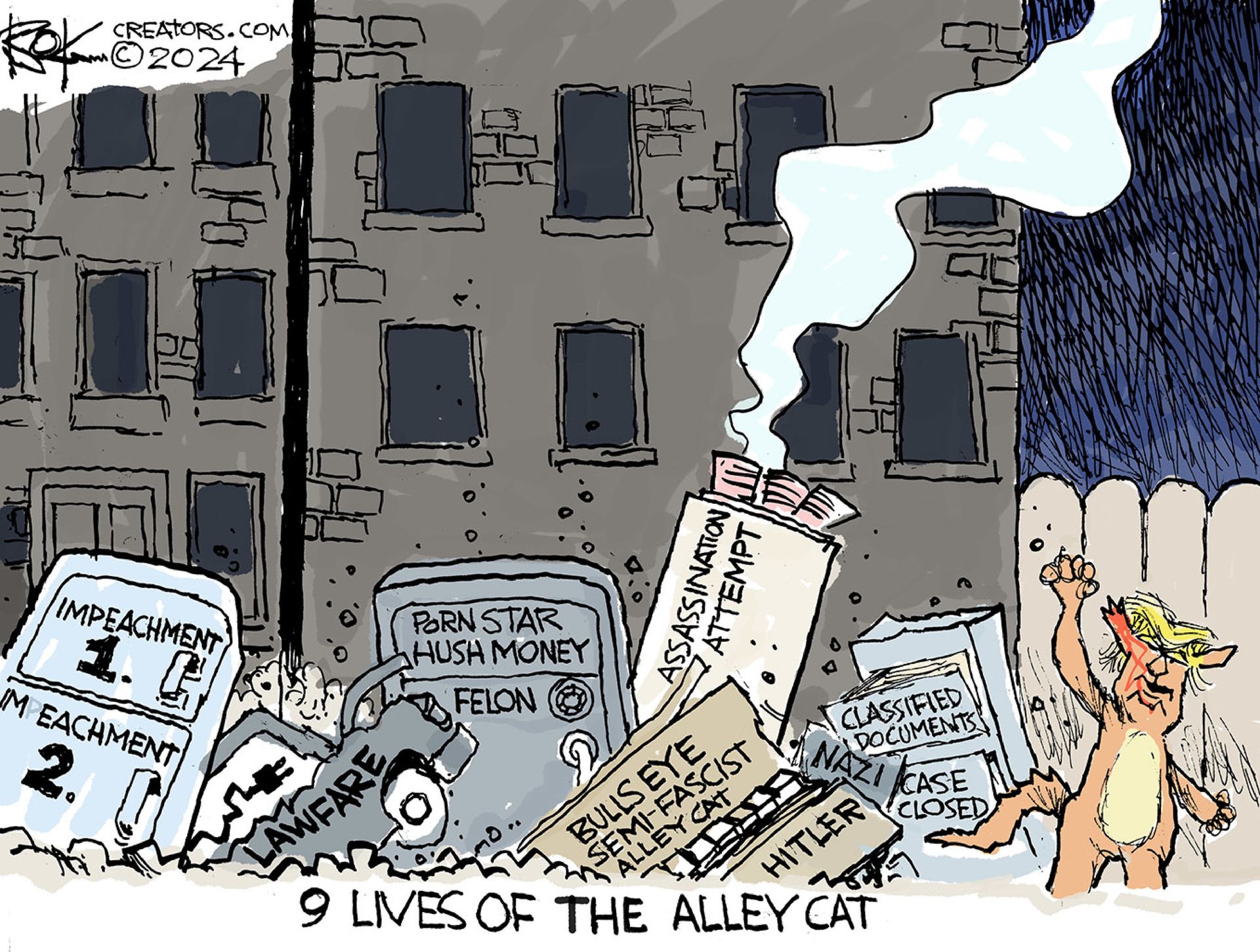 5 close shave cartoons about the Trump assassination attempt | The Week