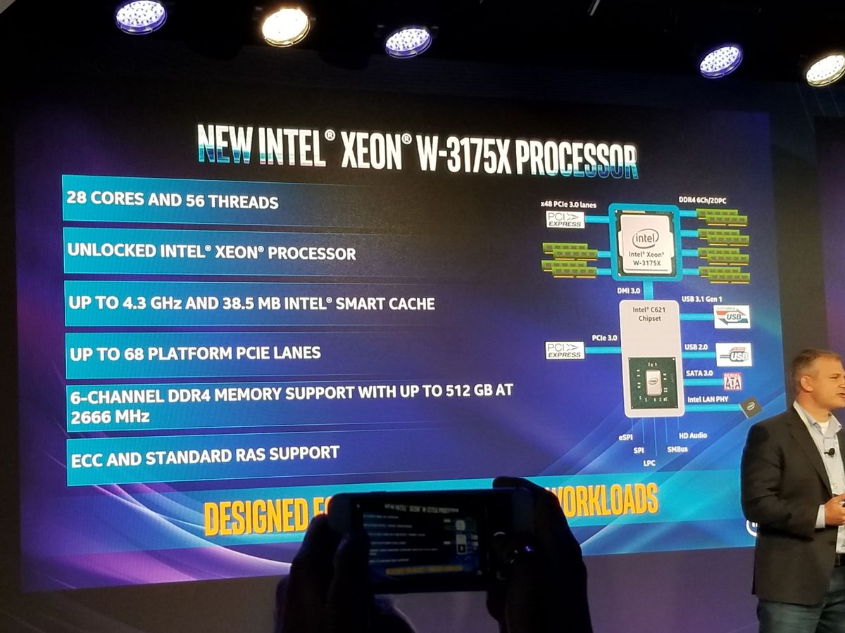 Intel Introduces 28-Core Unlocked Xeon W-3175X | Tom's Hardware